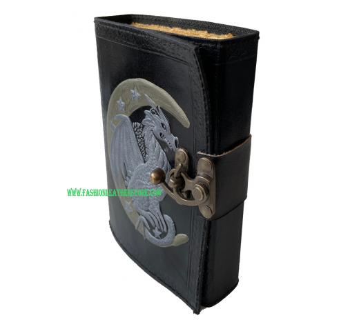 Wholesaler Le Cuir Moon Dragon Wicca Wiccan Antique Leather Pagan ...