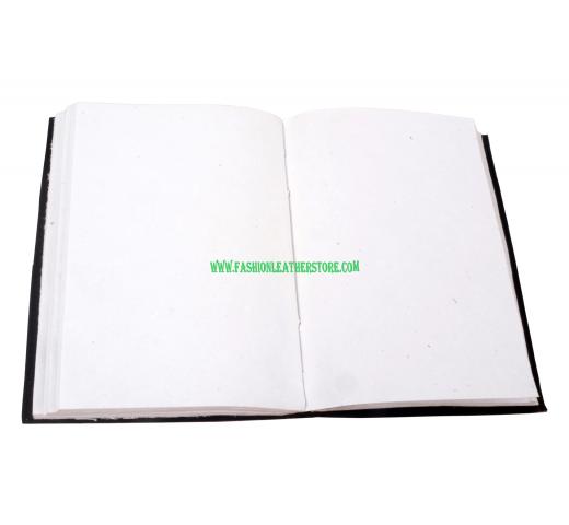 Handmade antique paper leather journal god eyes look tripple snakes ...