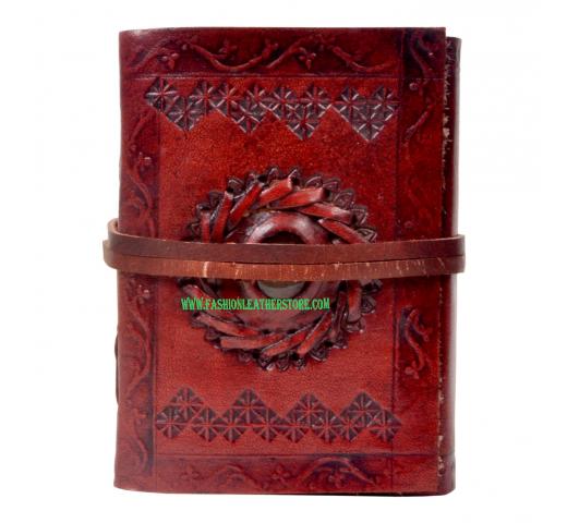 New handmade medieval stone paper leather journal diary sketchbook ...