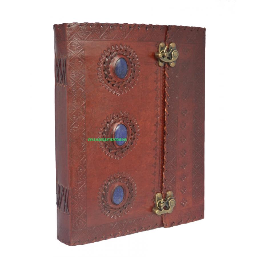 Medieval Renaissance 3 Stone Sketchbooks Leather Handmade Notebook ...