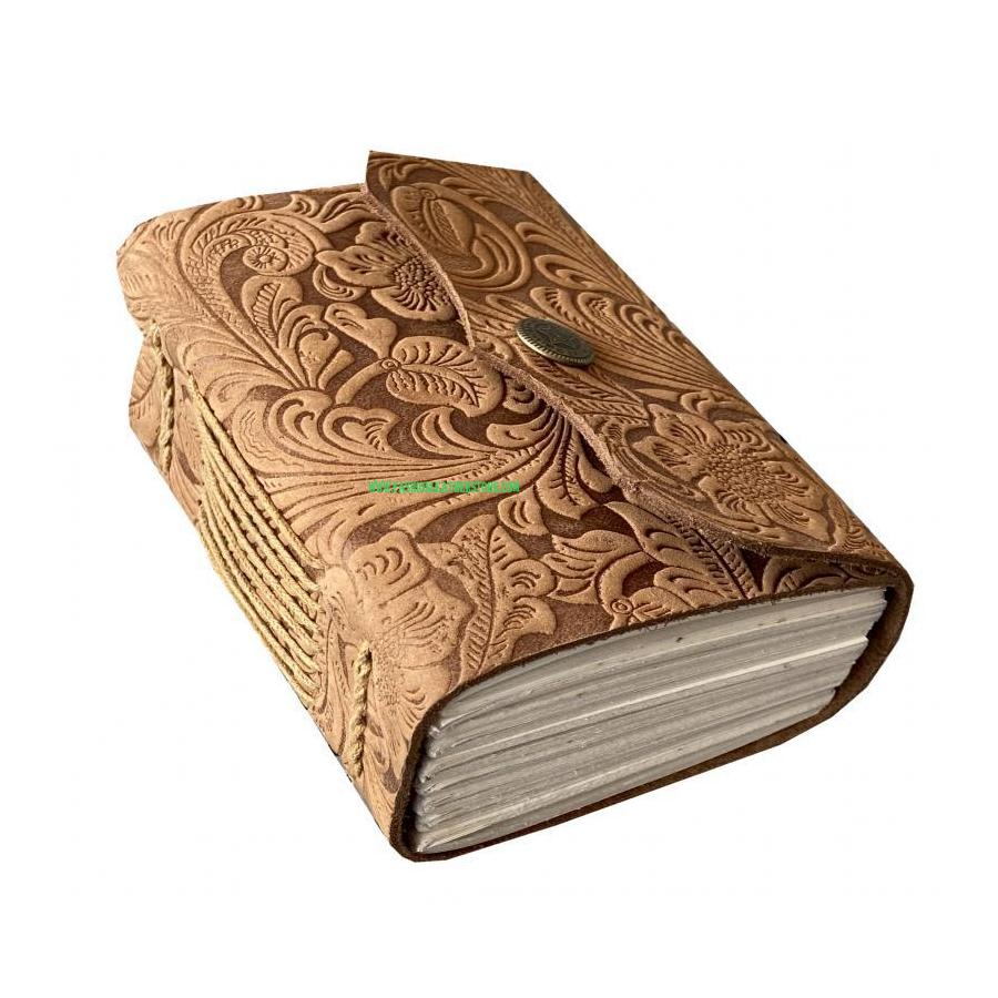 Handmade Leather Journal, Antique Soft Cover Leather Journal | Shaista ...