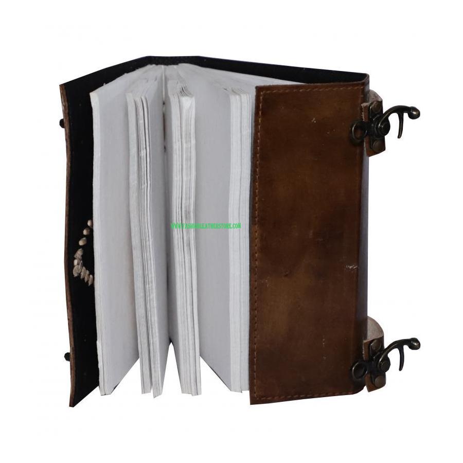 Handmade Leather Journal, Antique Hard Leather Journal | Shaista Handicraft