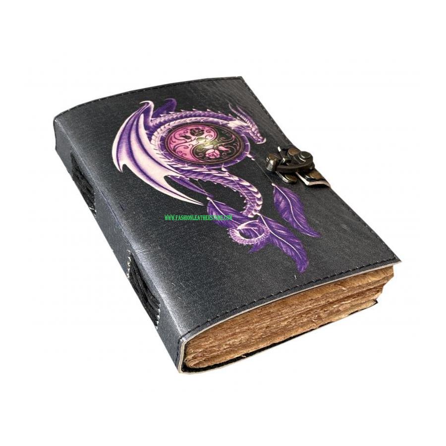 Handmade Leather Journal, Antique Hard Cover Leather Journal | Shaista ...