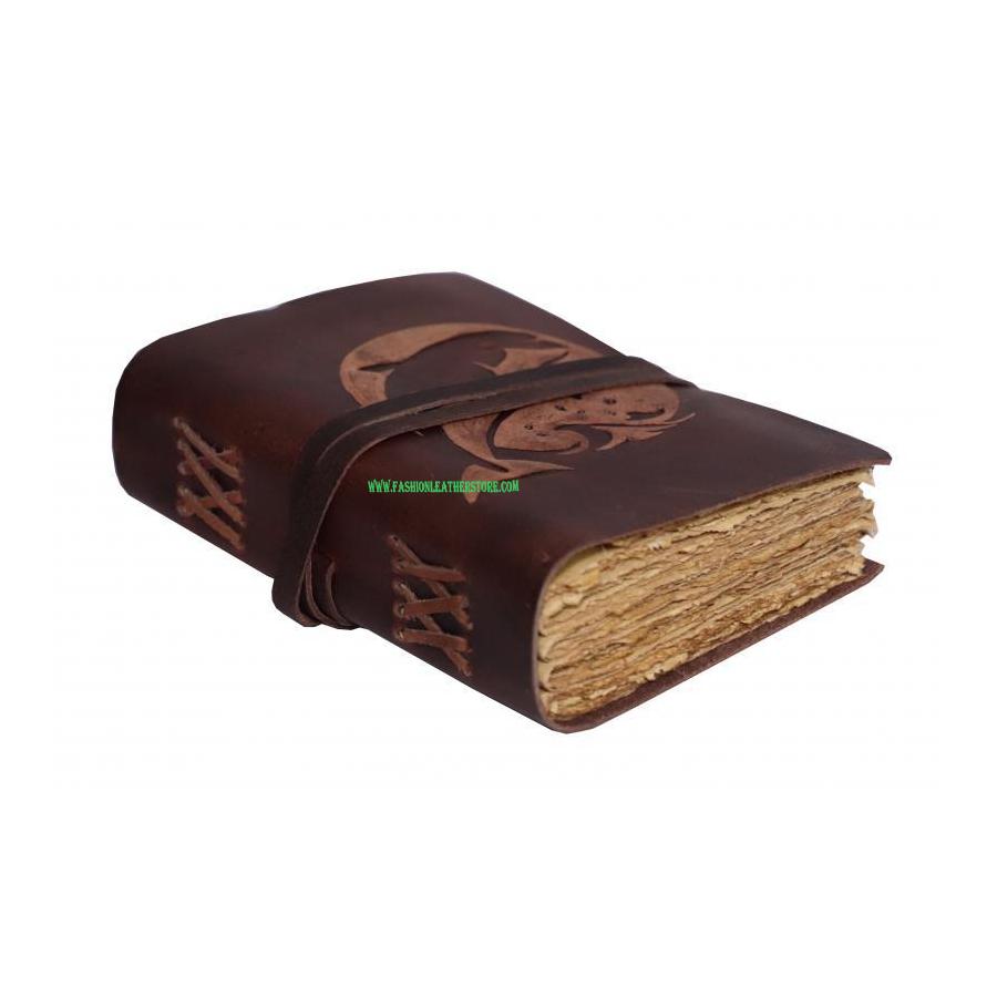 Handmade Leather Journal, Antique Soft Leather Journal | Shaista Handicraft