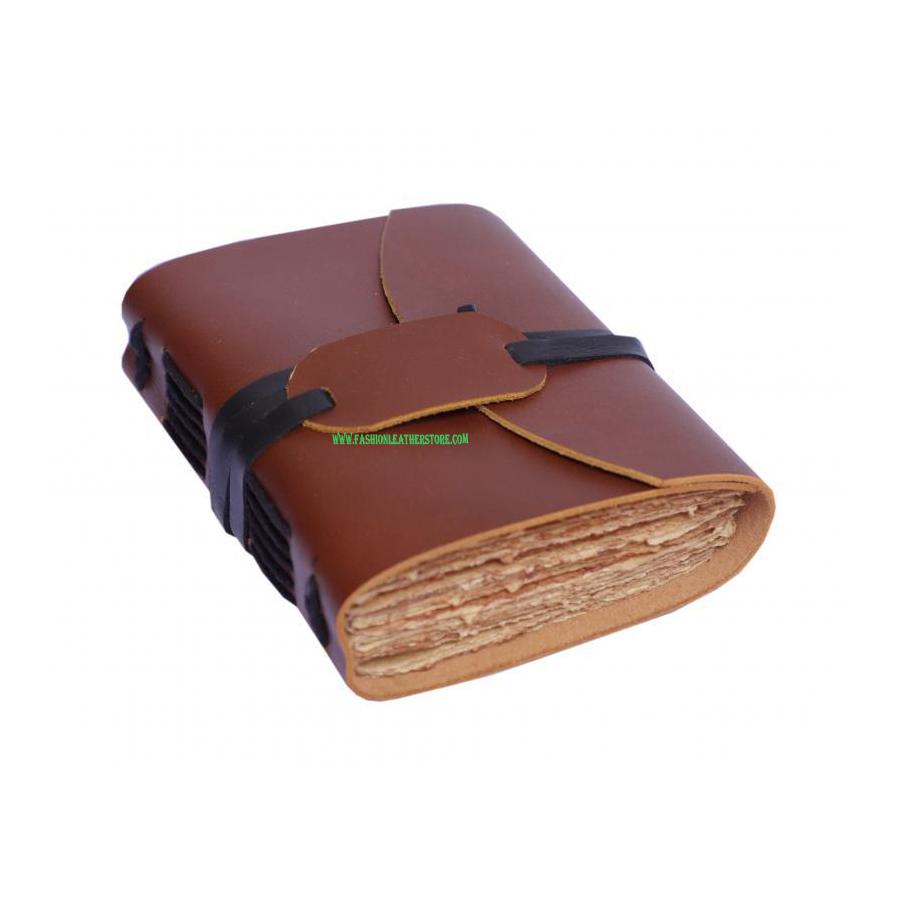 Handmade Leather Journal, Antique Soft Leather Journal | Shaista Handicraft