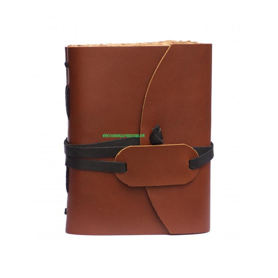 Handmade Leather Journal, Antique Soft Leather Journal | Shaista Handicraft